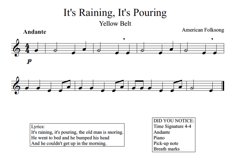 Rainbow Recorder Level Two | Katie Traxler.com